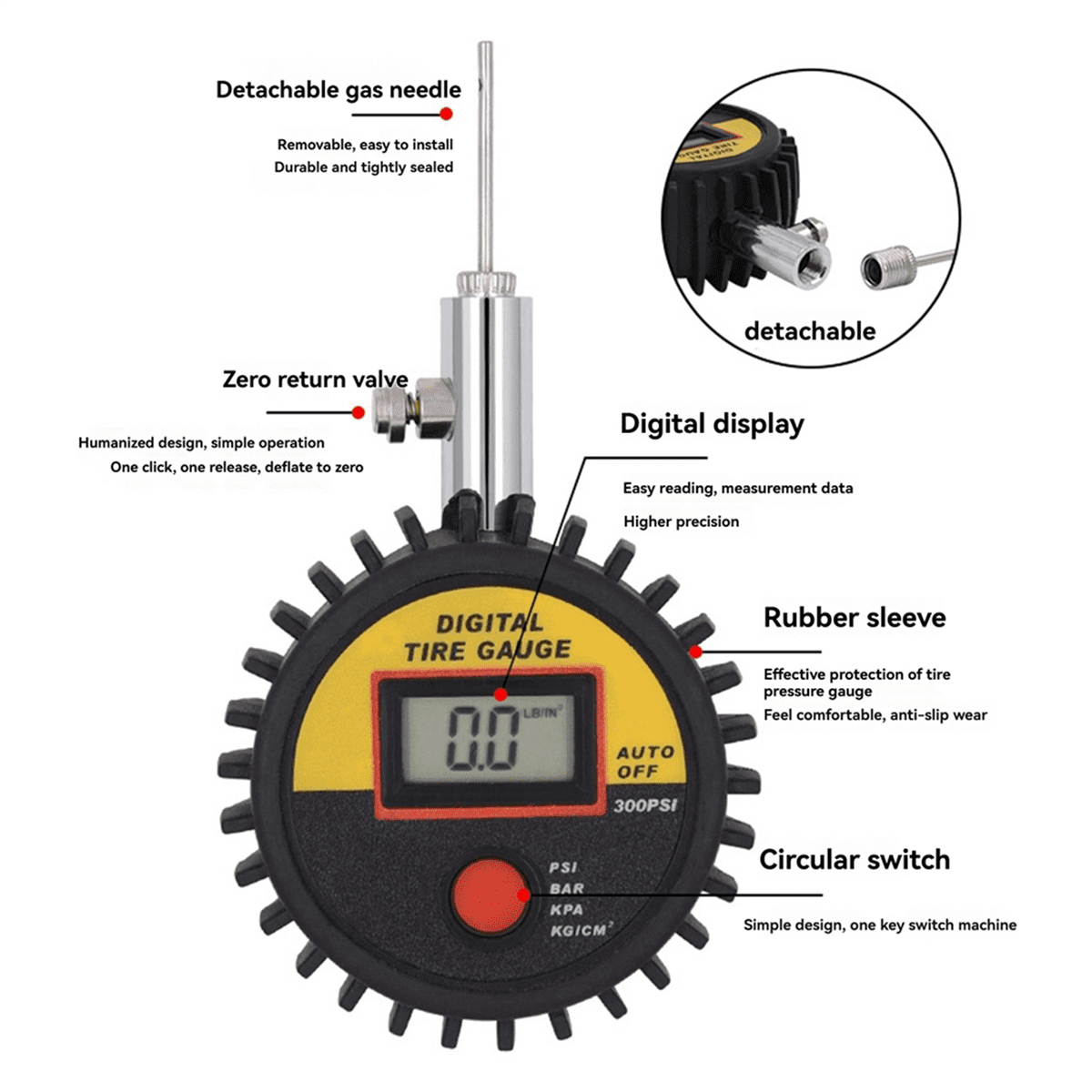 HOT! High-Precision Electronic Barometer of Ball Equipment Digital ...