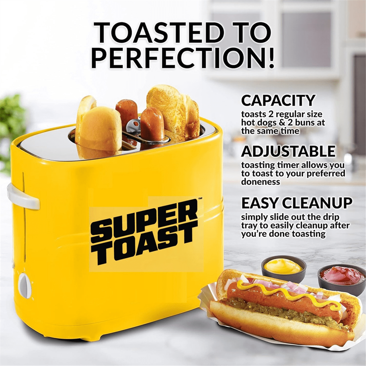 HOT! Hot Dog Machine Bread Sausage Breakfast Toaster Sandwich US Plug ...