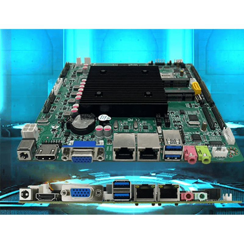 HOT! ITX-J1900-1L2C VER1.0 1 Network Port J1900 Quad-Core Industrial Gigabit Dual 6 Serial ...