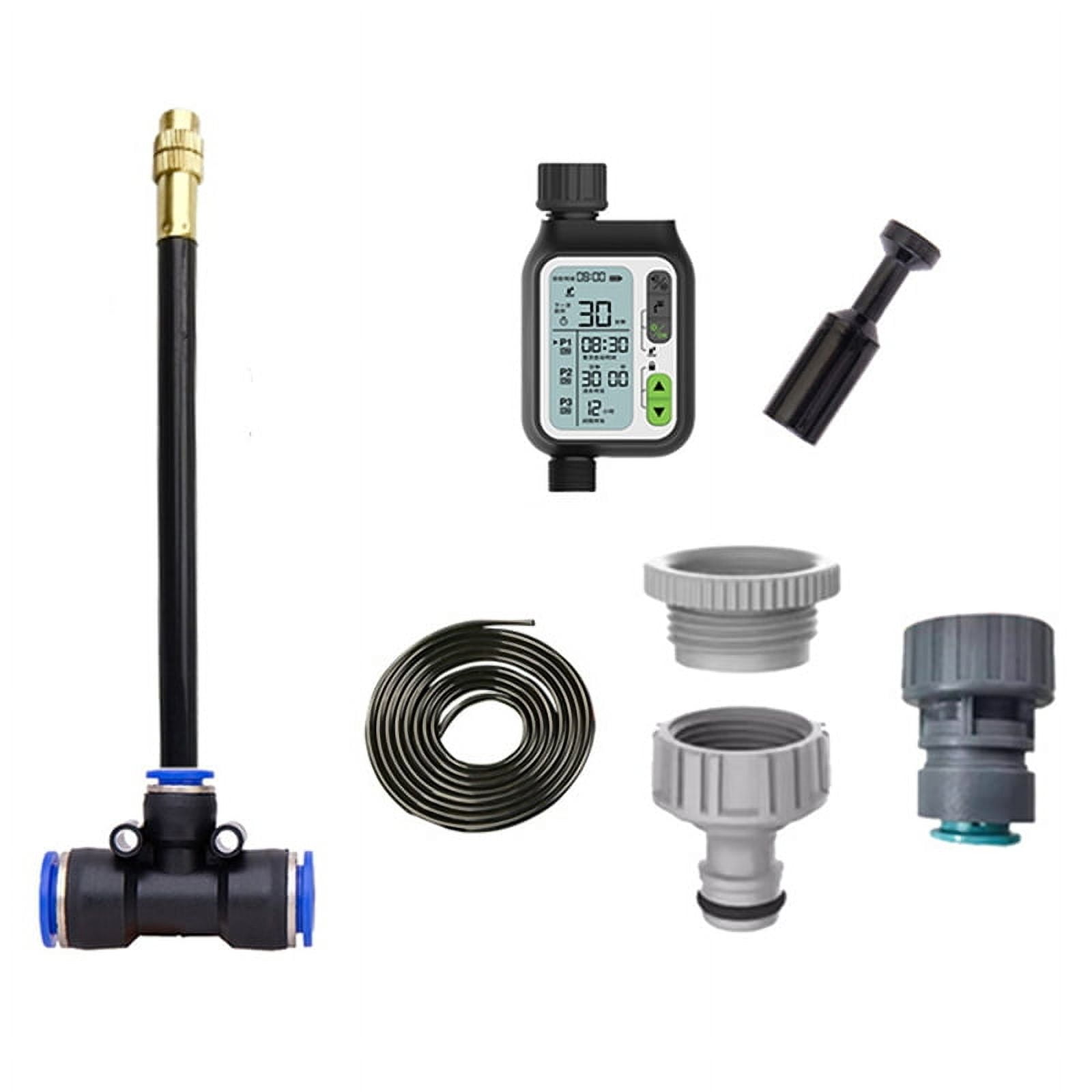 HOT! Irrigation Water Timer Garden Drip Accessories Sprinkler Program Set Smart Rain Sensor ...