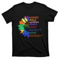Hot Kamala Harris Tim Walz 2024 Peace Lgbt Harris Walz Waltz T T
