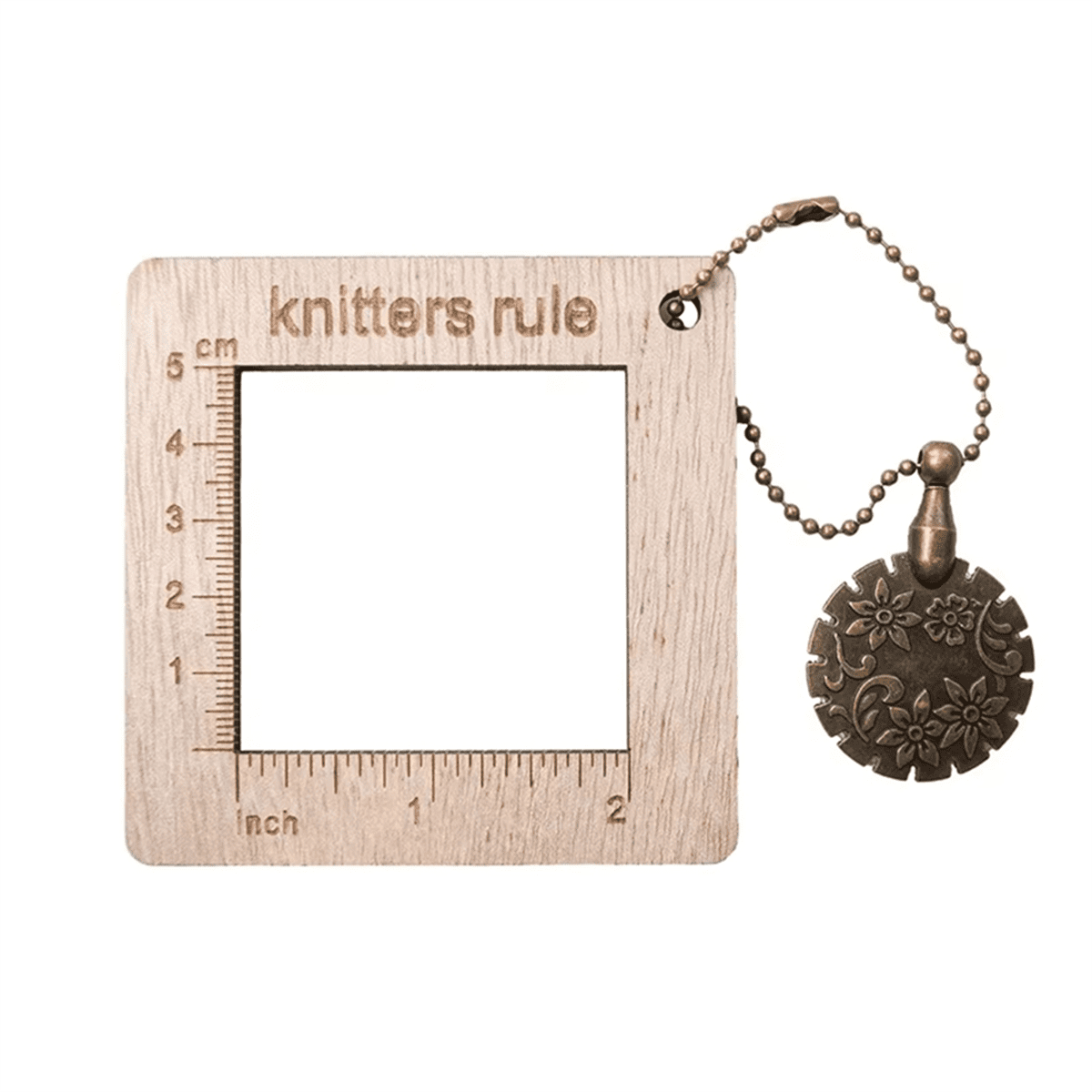 HOT Knitting Ruler Gauge Calculator Density DIY Weaving Measuring Tools ...