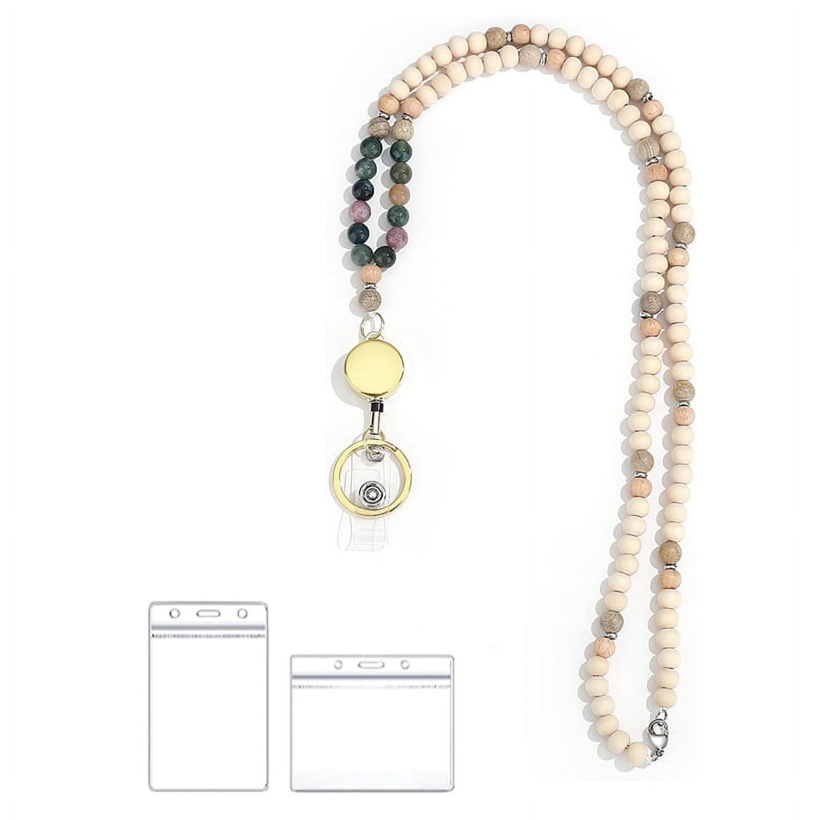 HOT Lanyard for Id Badges Teacher Lanyards Keys Retractable Holder ...
