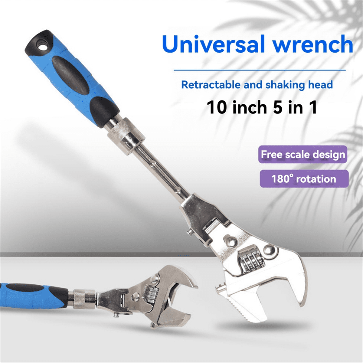 HOT! Locking Adjustable Torque Wrench Multi Function Ratchet Multi ...