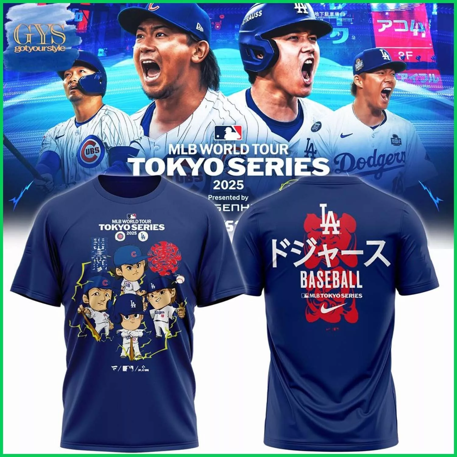 HOT Los Angeles Dodgers MLB World Tour Tokyo Series 2025 Limited ...