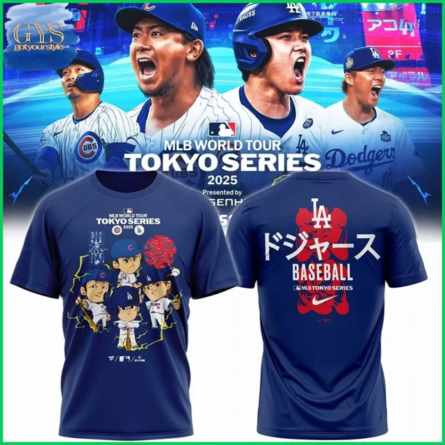 HOT Los Angeles Dodgers MLB World Tour Tokyo Series 2025 Limited ...