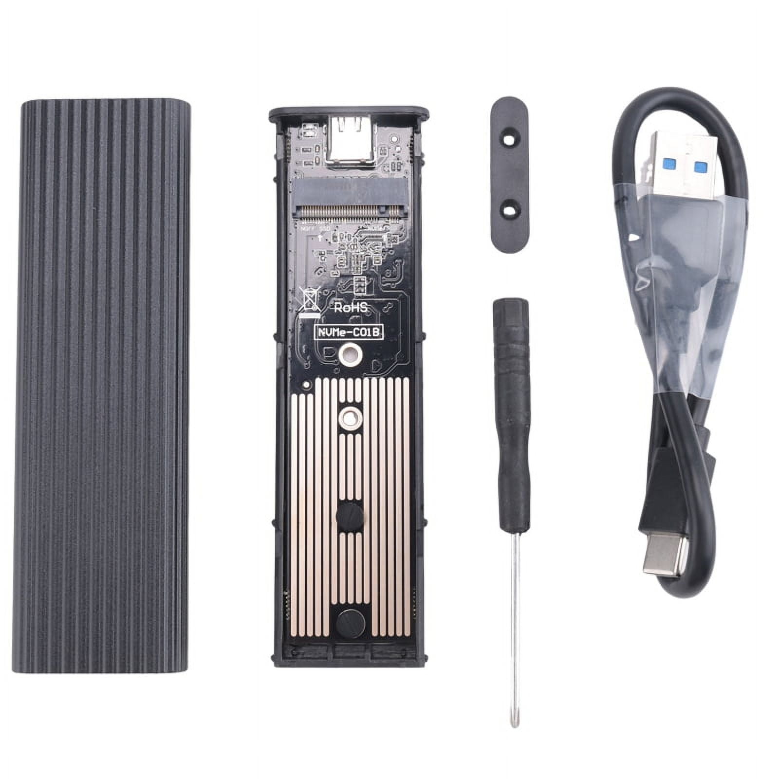 HOT! M2 SSD Case NVME Enclosure M.2 to USB Adapter for PCIE NGFF SATA M+B Key 2230/2242/2260 ...