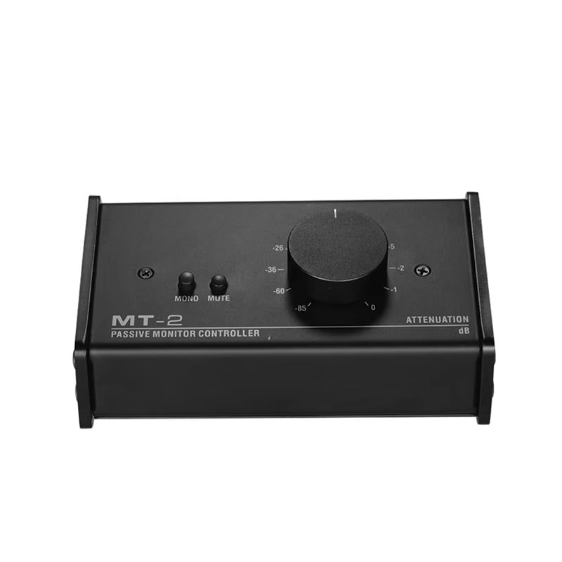 HOT MT-2 Passive Monitor Controller Audio with XLR 3.5mm Inputs Outputs Supports Attenuation ...