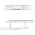 Marine Parallel Ruler Clear Scales, Mapping Points to Pull 450MM ...