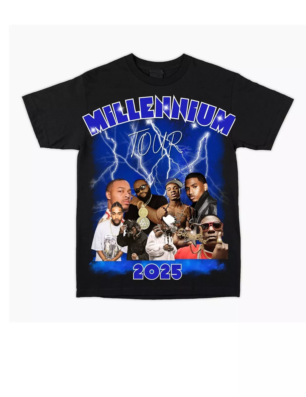 HOT! Millennium 2025 Tour Fan, Gift, Concert Tshirt - Walmart.com