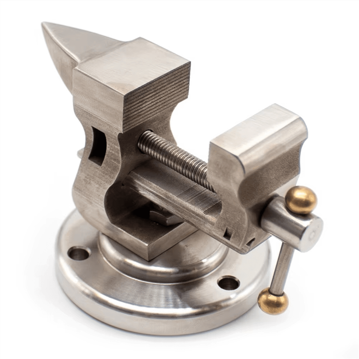 HOT! Mini 304 Stainless Steel Bench Pliers with Anvil 1 Inch Adjustable ...