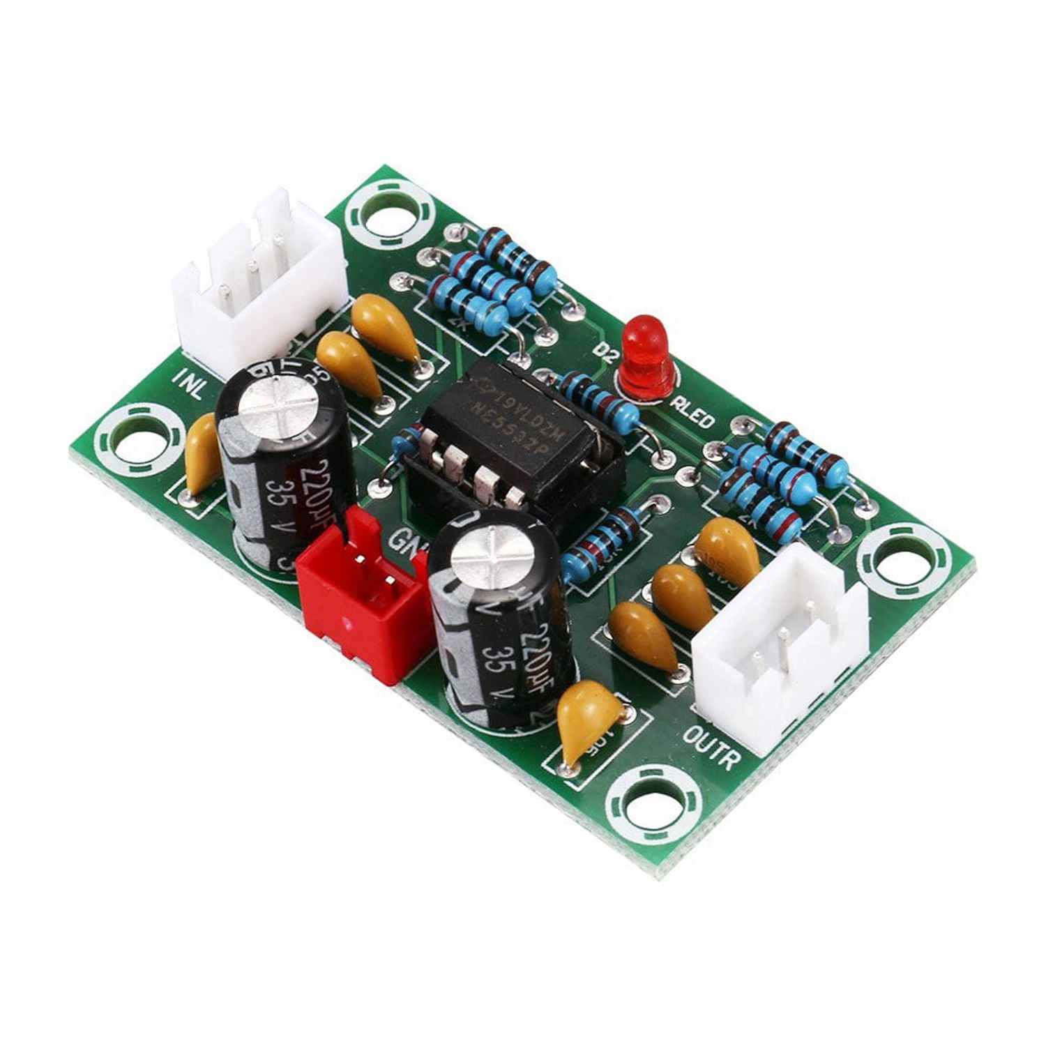 HOT Mini Preamp Op Amp Module Amplifier Dual Channel NE5532 ...