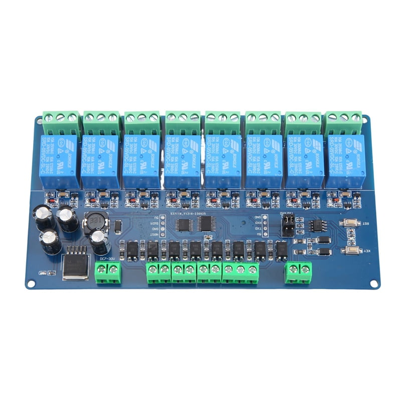 HOT Modbus-Rtu 8 Channel Relay Module Modbus RTU Switch Input RS485 Communication TTL - Walmart.com