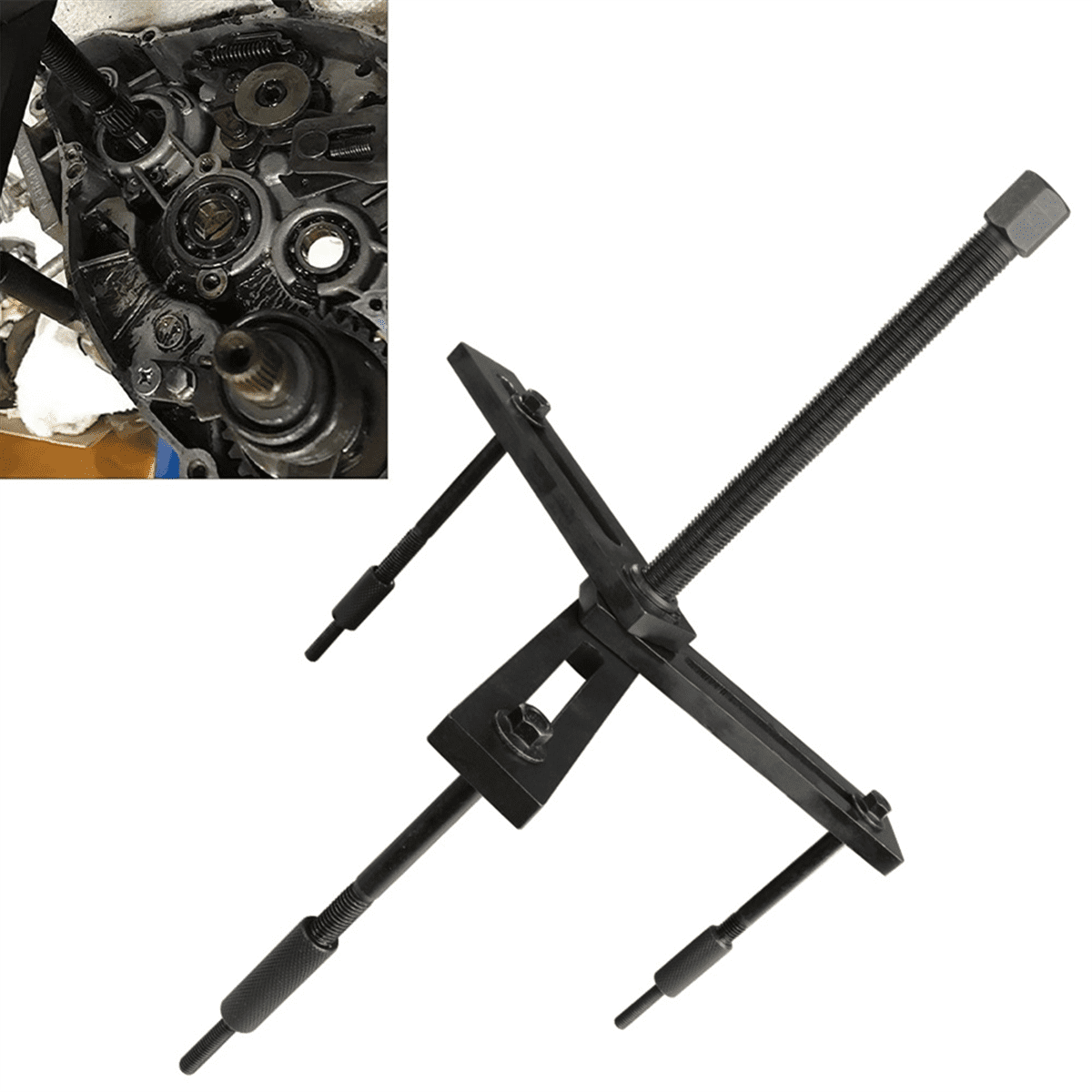 HOT! Motorcycle Unpacking Tool Crankshaft Separation Remover Puller ...