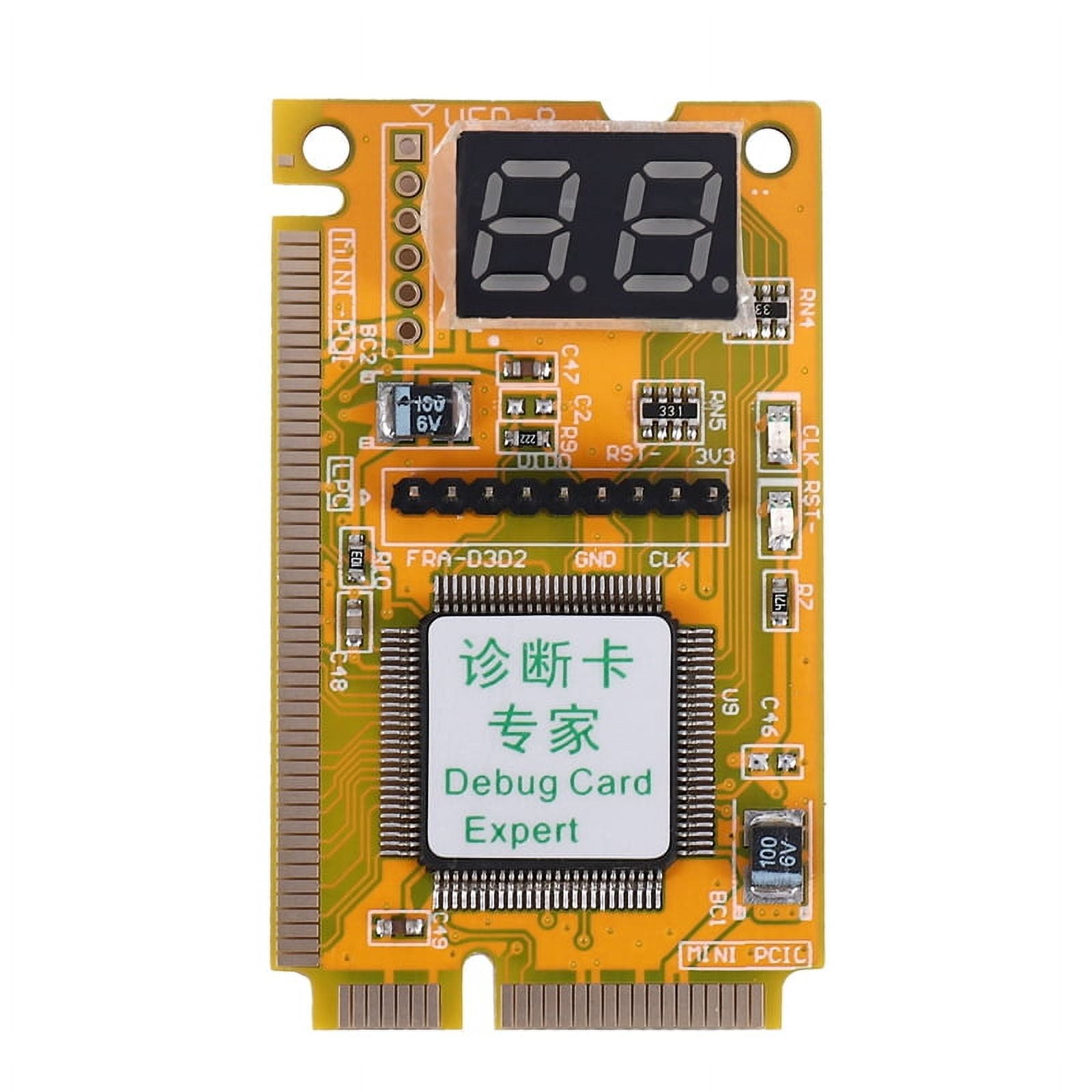 HOT! Multifunction 3 in 1 Debug Card Expert Mini PCI PCI-E LPC PC ...
