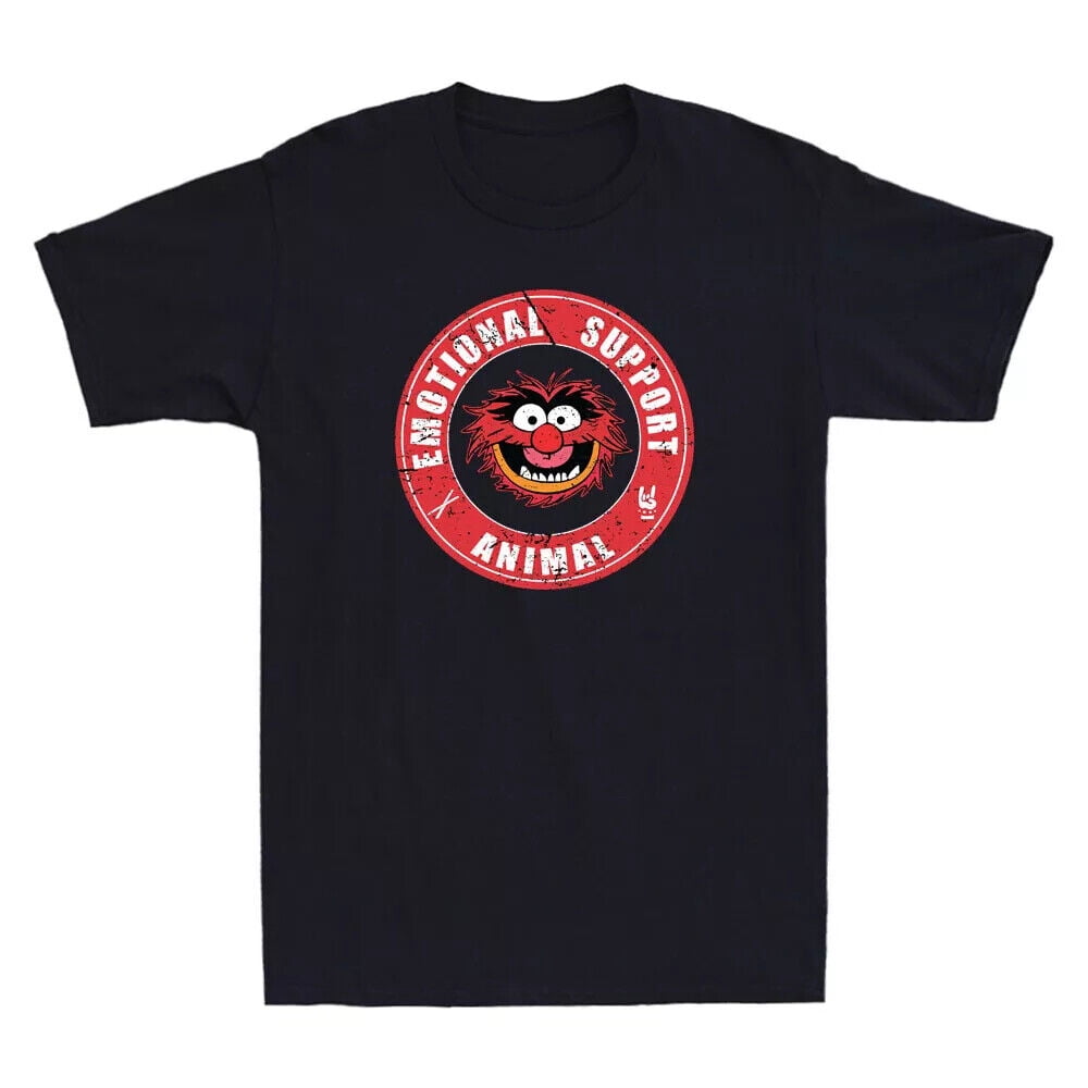 HOT! Muppets Emotional Support Animal Funny Meme T-shirt S-5XL ...