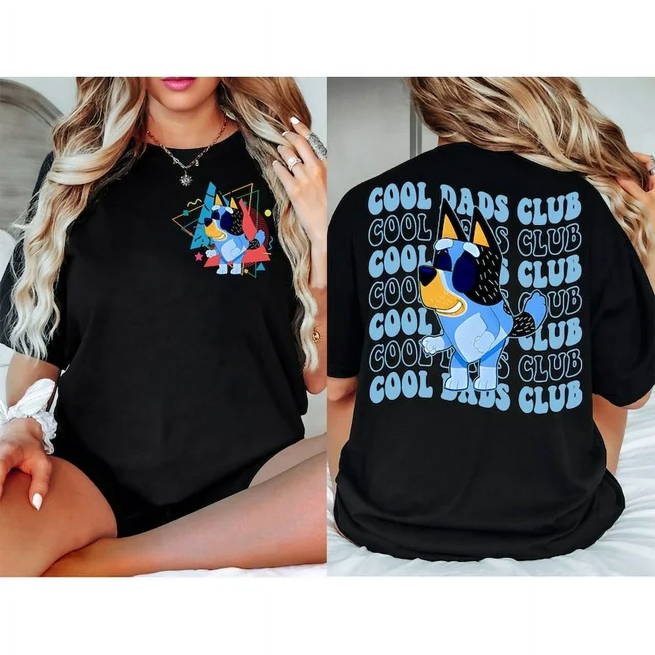 HOT NEW 2Sidez-Clownz ,Cool Dads Club Tshirt Bluey Dad Tshirt Bluey ...