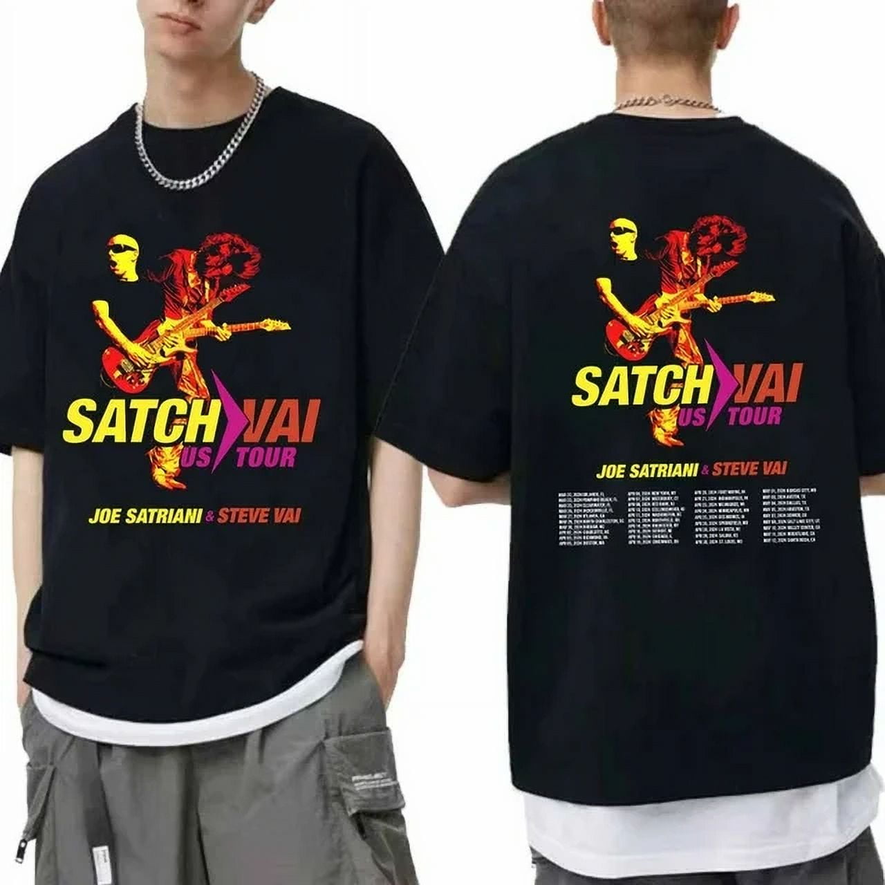 HOT NEW 2Sidez-Clownz ,Joe Satriani and Steve Vai Satchvai US Tour 2024 ...
