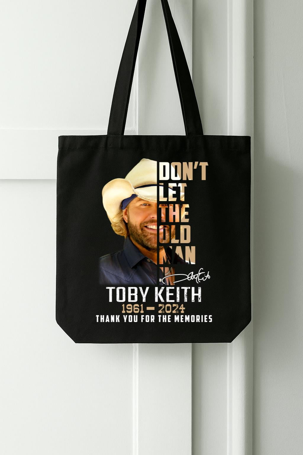HOT NEW CIEN 2SIDE ,Toby Keith 2 Sided Bag, Toby Keith Memorial Bag ...