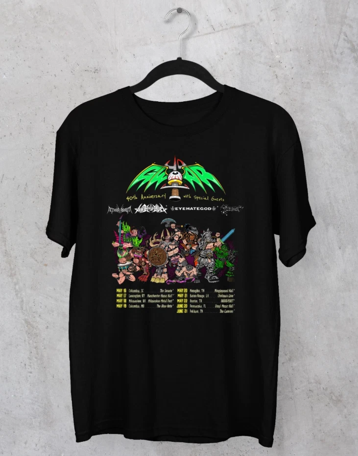 HOT NEW GWAR band 2025 T-shirt, size S-5XL - Walmart.com