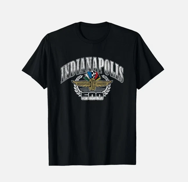 HOT!!! NEW Indy 500 Indianapolis Motor Speedway Vintage Distressed Logo ...