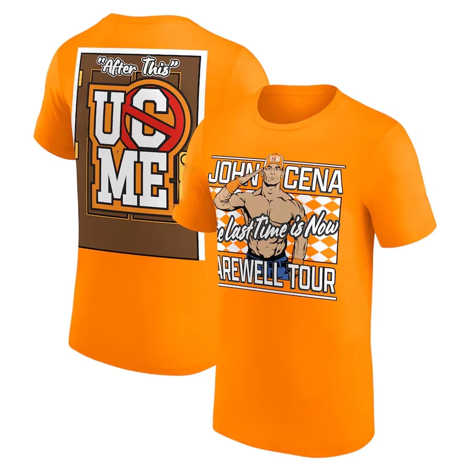 HOT NEW - John Cena Farewell Tour 2025 Knoxville T-Shirt - Orange All ...