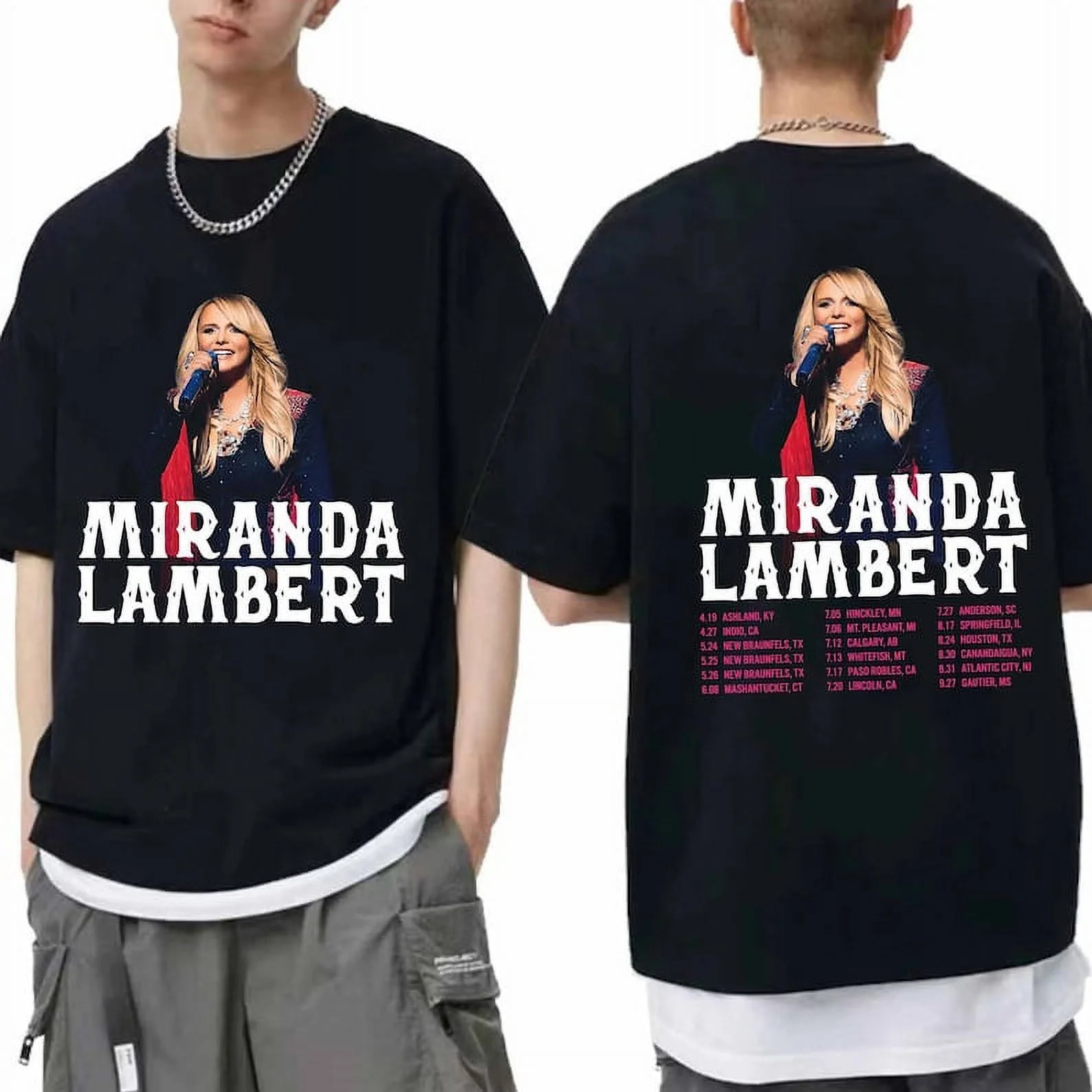 HOT NEW ,Miranda Lambert 2024 Tour Shirt Miranda Lambert Fan Shirt ...