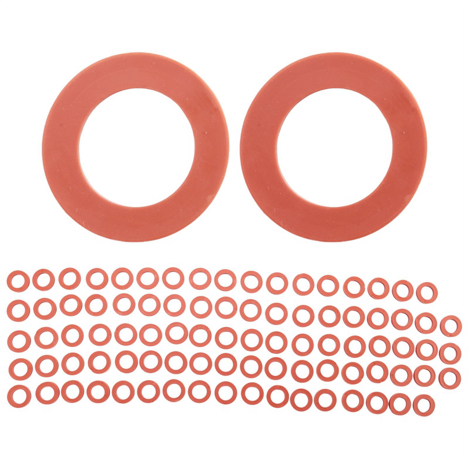 Outdoor Garden Hose rubber Washer Gasket, 90Pcs Red O-Rings rubber ...