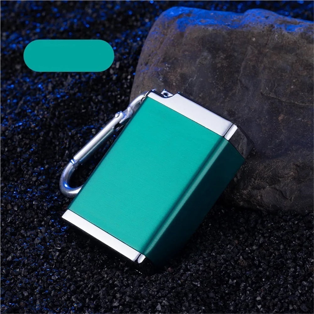 HOT Outdoor Portable Keychain Metal Ashtray Sealed Leak proof Ashtray ...