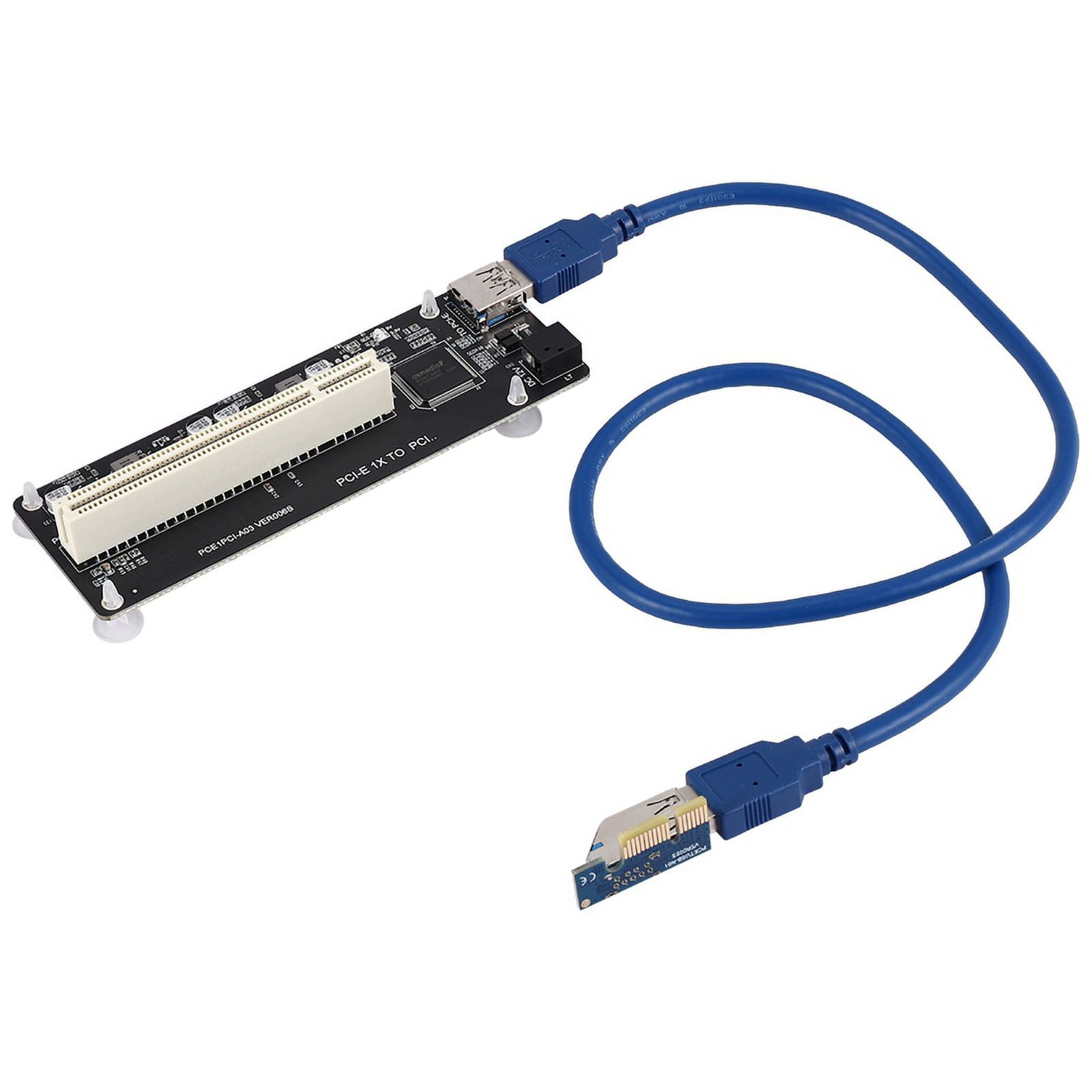 HOT! PCIE PCI-E PCI Express X1 to Riser Card Bus High Efficiency ...