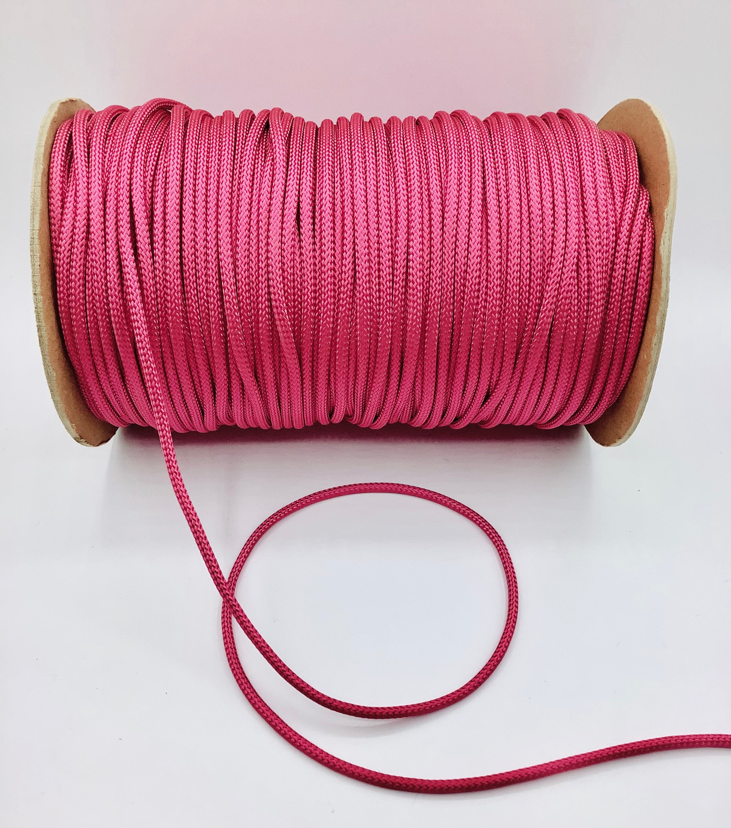 HOT PINK 3/16" RAYON BOLO CORD - Walmart.com