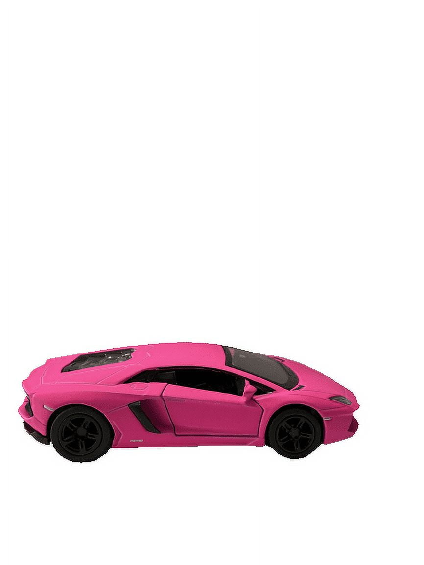 HOT Pink Matte Aventador LP-700 1/38 O Scale Diecast Car - Walmart.com