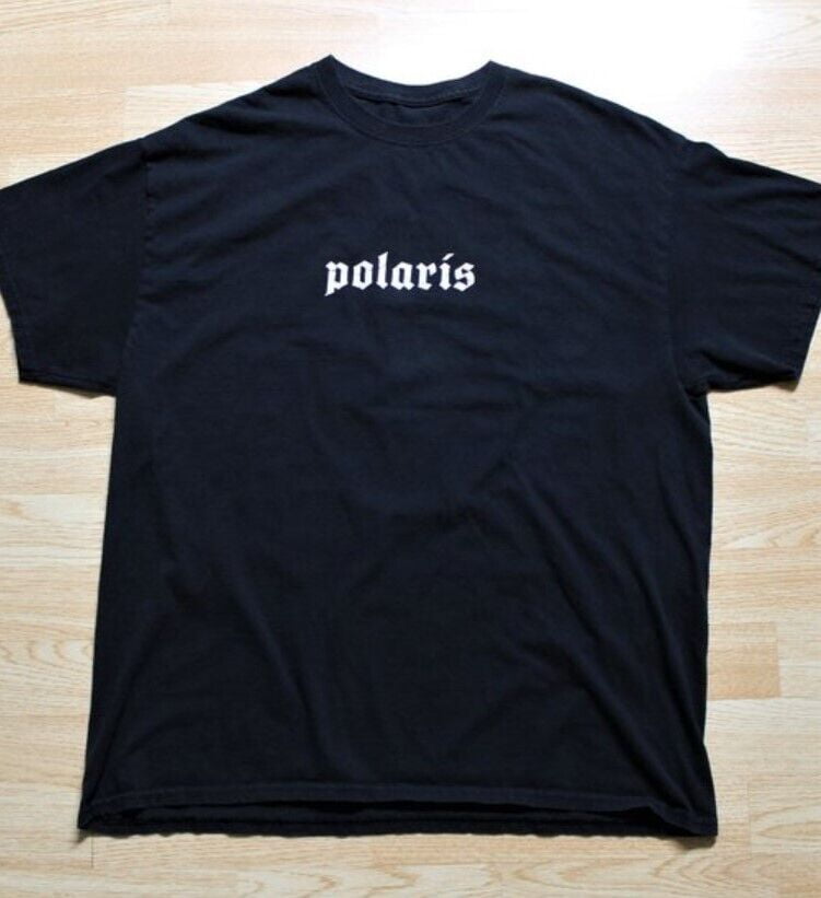 HOT Polaris Metal Band T-Shirt (Lucid) Black, double sided shirt, Polaris - Walmart.com