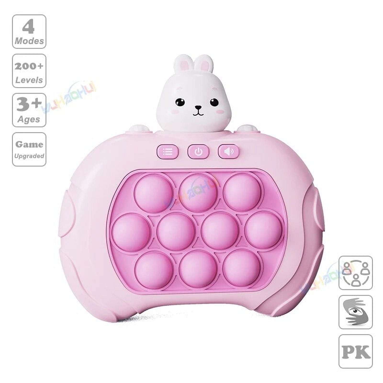 Pop Push Bubble Fidget Sensory Toys Quick Press Bubble Game Machine ...