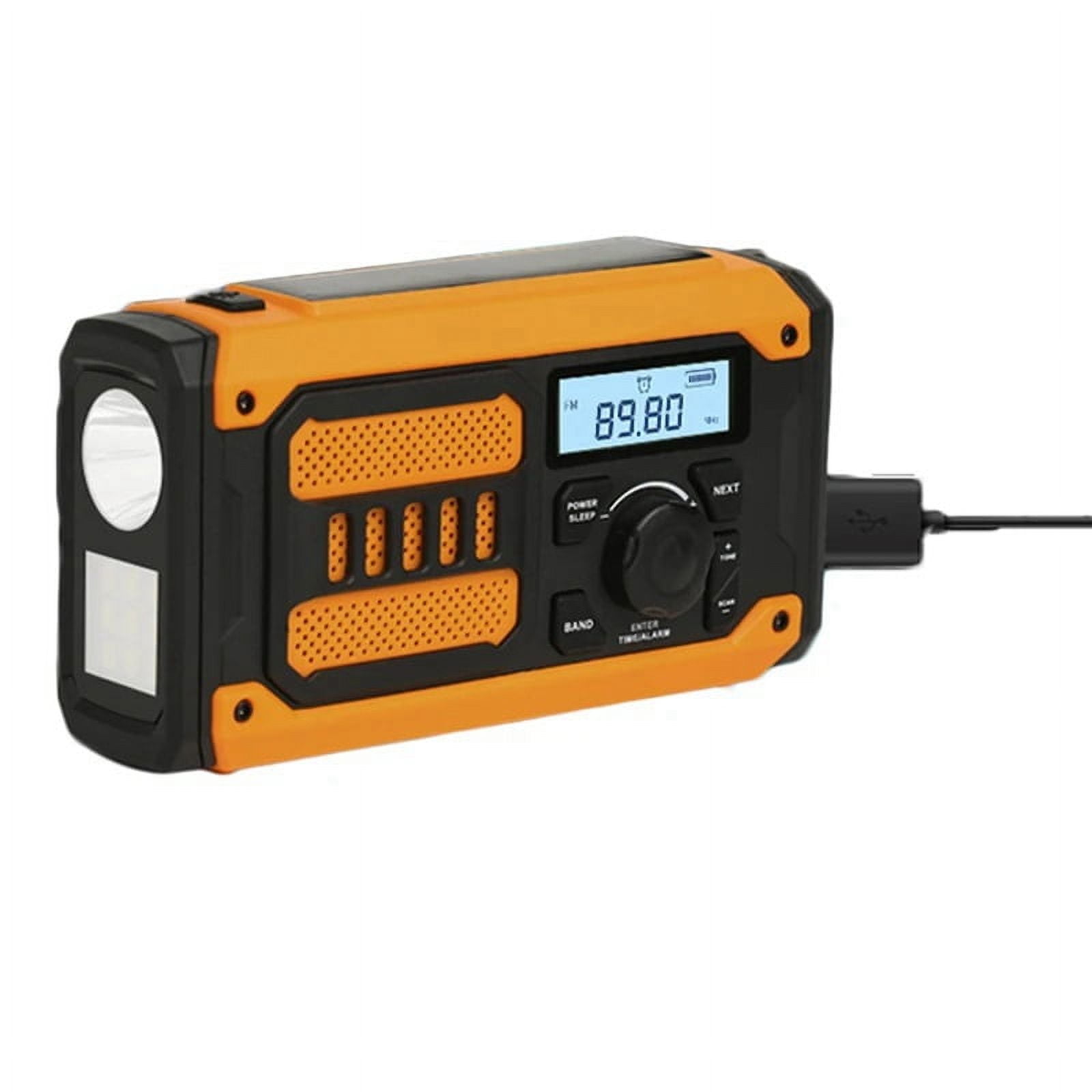 HOT! Portable Emergency Solar Rechargeable Radio Mini FM AM Hand Crank ...