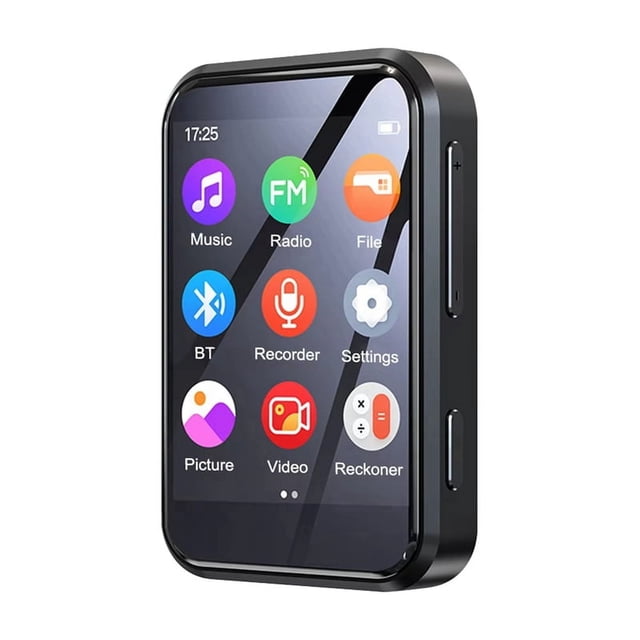 HOT Portable MP3 Player Bluetooth 5.4 HiFi Music Touch Screen Speaker ...