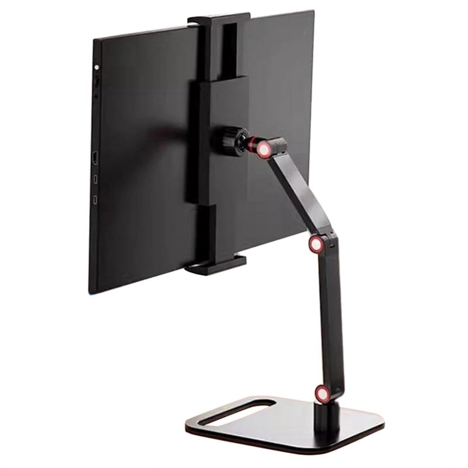 HOT! Portable Monitor Holder Tablet Stand Adjustable Desktop Clamp ...