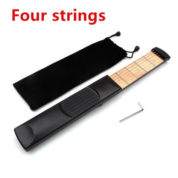 HOT Portable pocket guitar Practice 6 tuning instructors Pocket Guitar ...