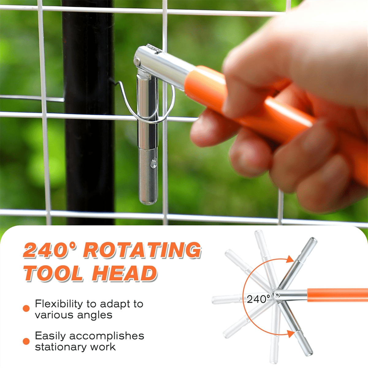 HOT! Post Clips Tool & Wire Twist Dual-Functionality, for Fence ...