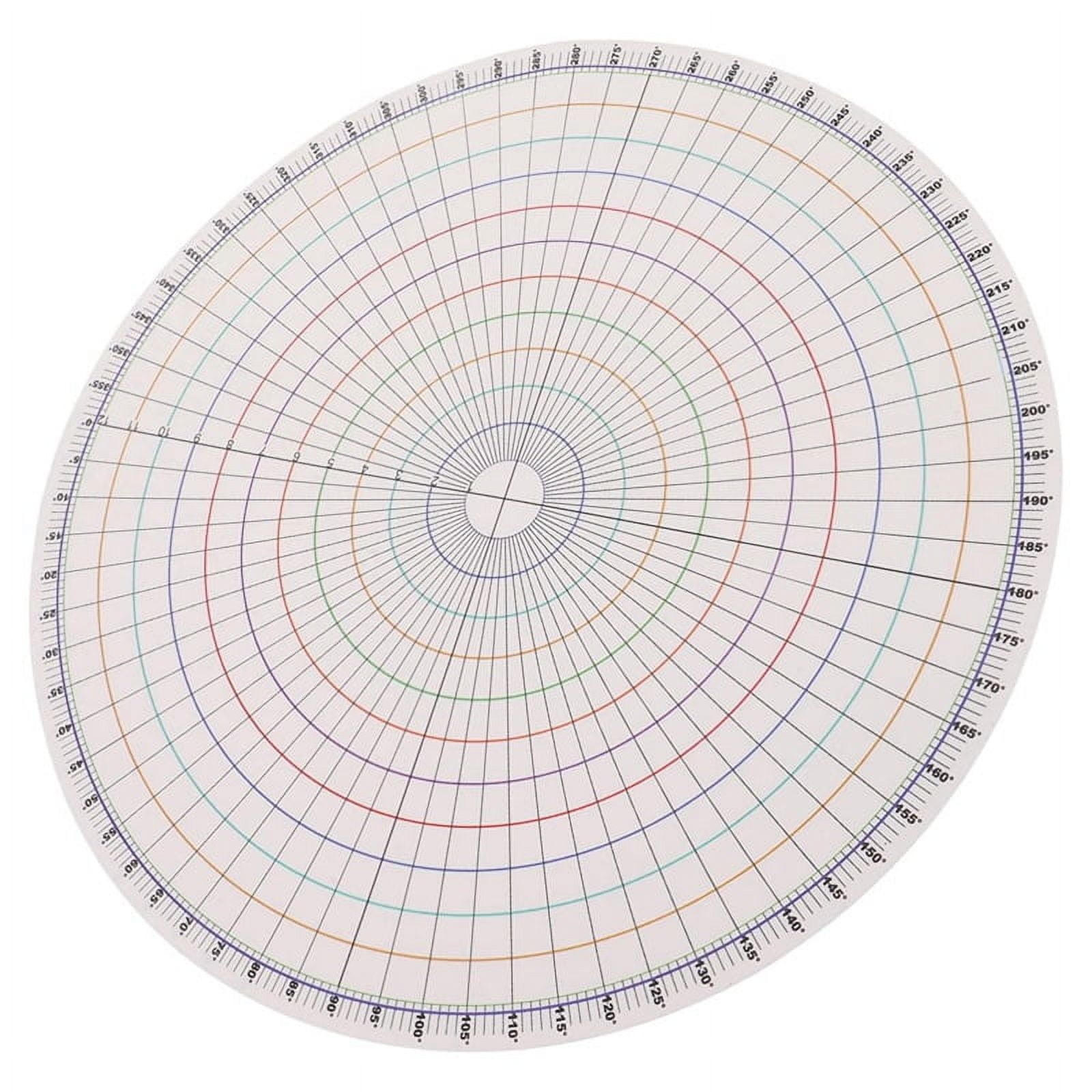 HOT Pottery Clay Divider Tool Equal Circle Protractor Rotary Disc ...