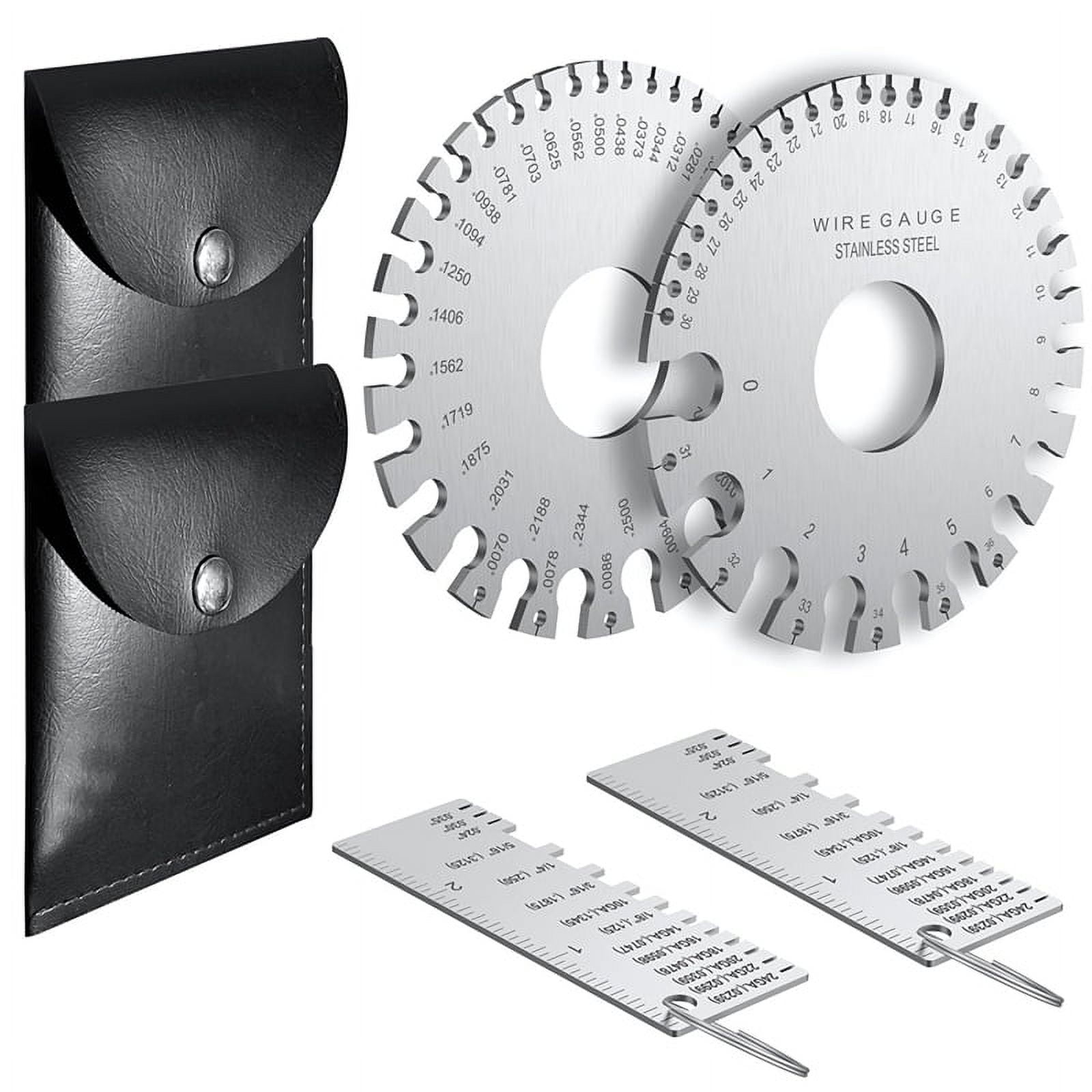 HOT! Professional Wire Gauge Measuring Tool, Metal Thickness and Double ...