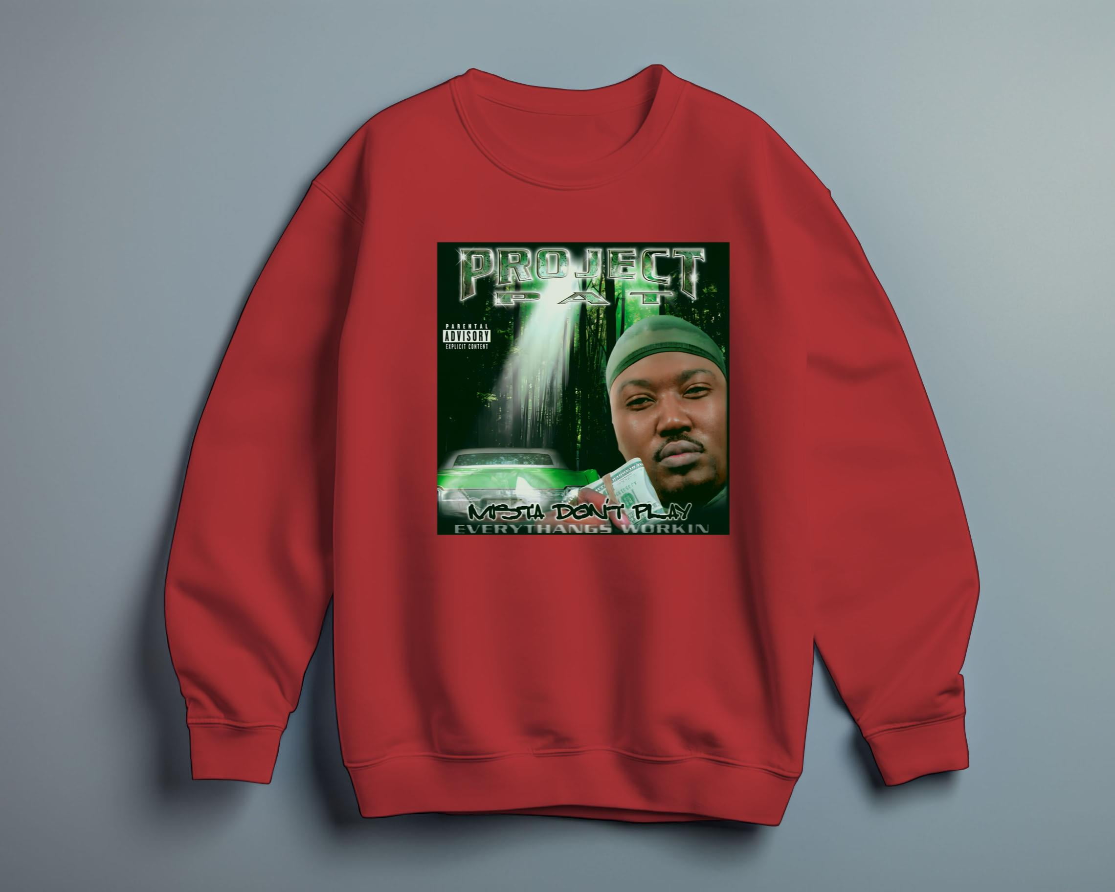 HOT Project Pat rapper poster T-shirt Black Short Sleeve All Sizes S ...