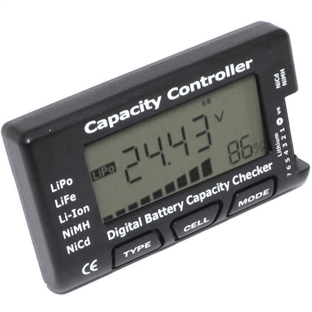 HOT! RC Cellmeter 7 Digital Battery Capacity Checker Controller Tester ...