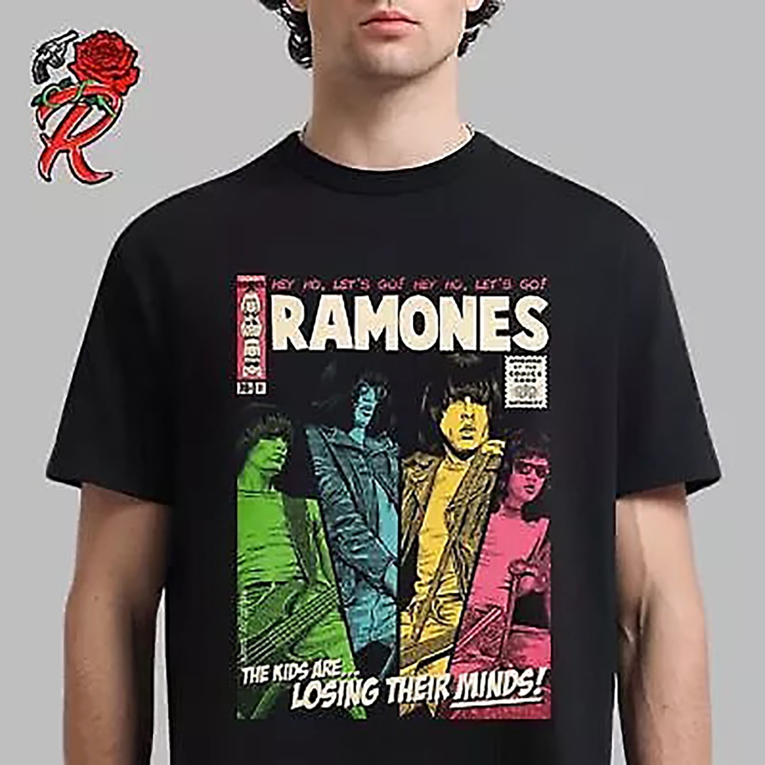 HOT Ramones The Kids Are Losing Their Minds Hey Ho Lets Go Comic Cover ...