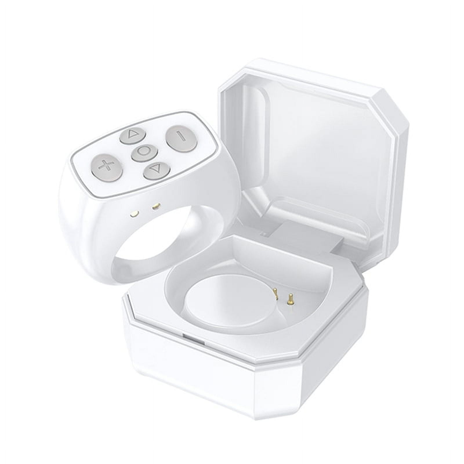 HOT Ring Mobile Phone Bluetooth Remote Control Mini Charging Case ...