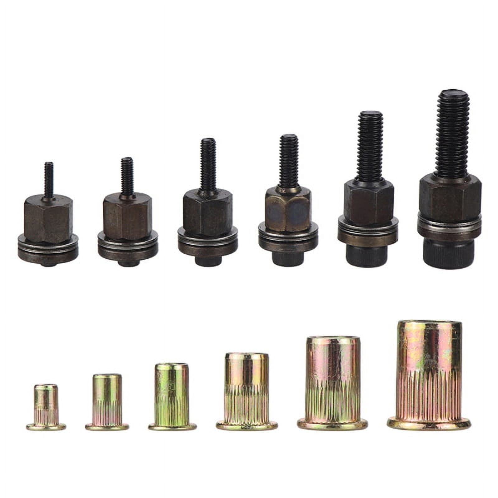 HOT Rivet Nut Tool Drill Adapter M3//M5/M6/M8/M10 Riveting Manual ...
