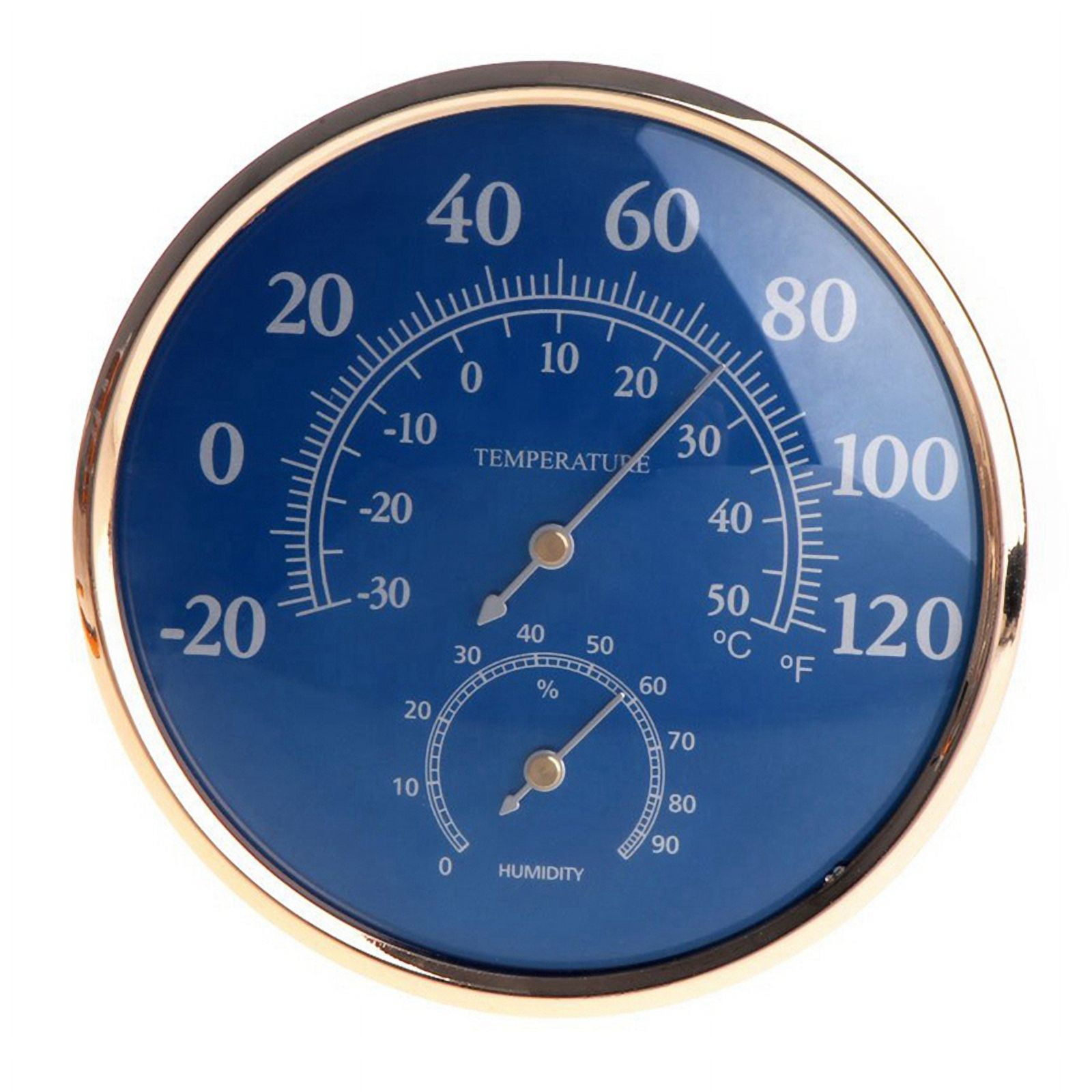 HOT Round Thermometer Hygrometer High Curacy Temperature Humidity Meter ...