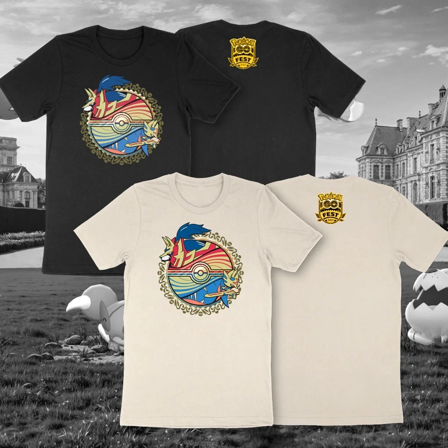 HOT SALE - POKÉMON GO FEST 2025 T-SHIRT - Walmart.com