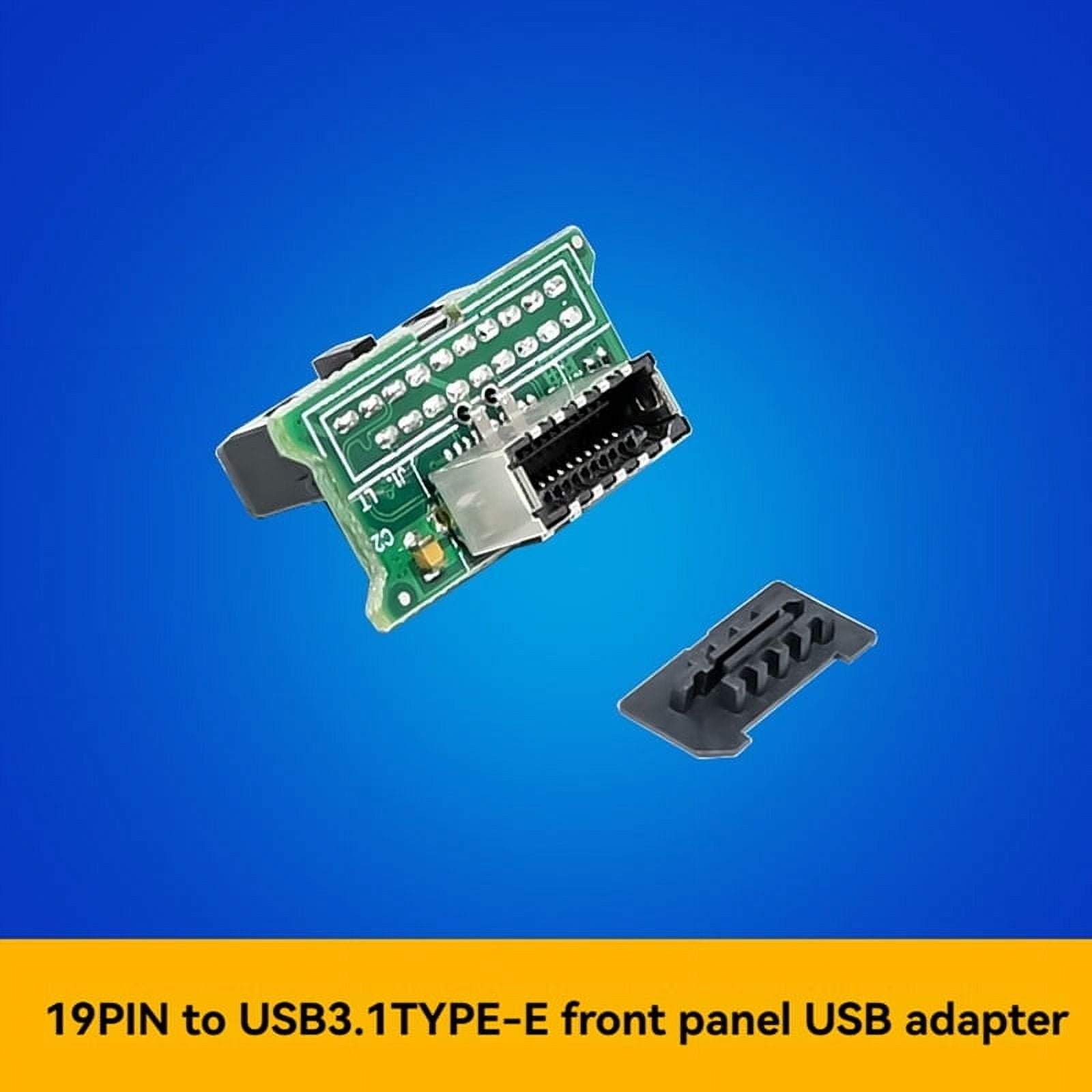 HOT ST684 Motherboard USB3.0 Front 19PIN Connector to USB 3.1 TYPE-E ...