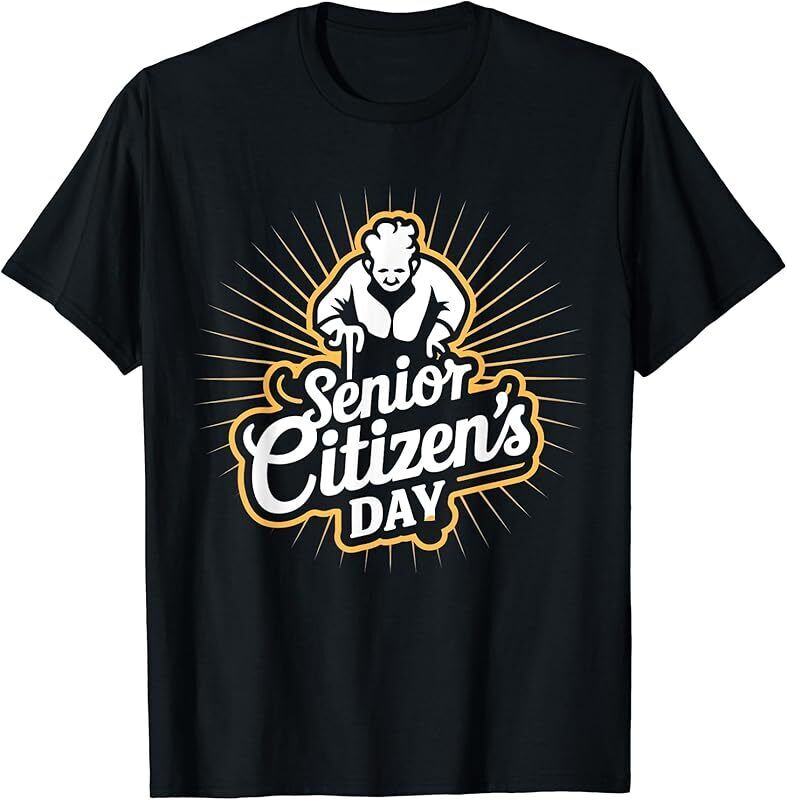 HOT Senior Citizen Day Gifts for Grandparents, Grandma Grandpa T-Shirt ...